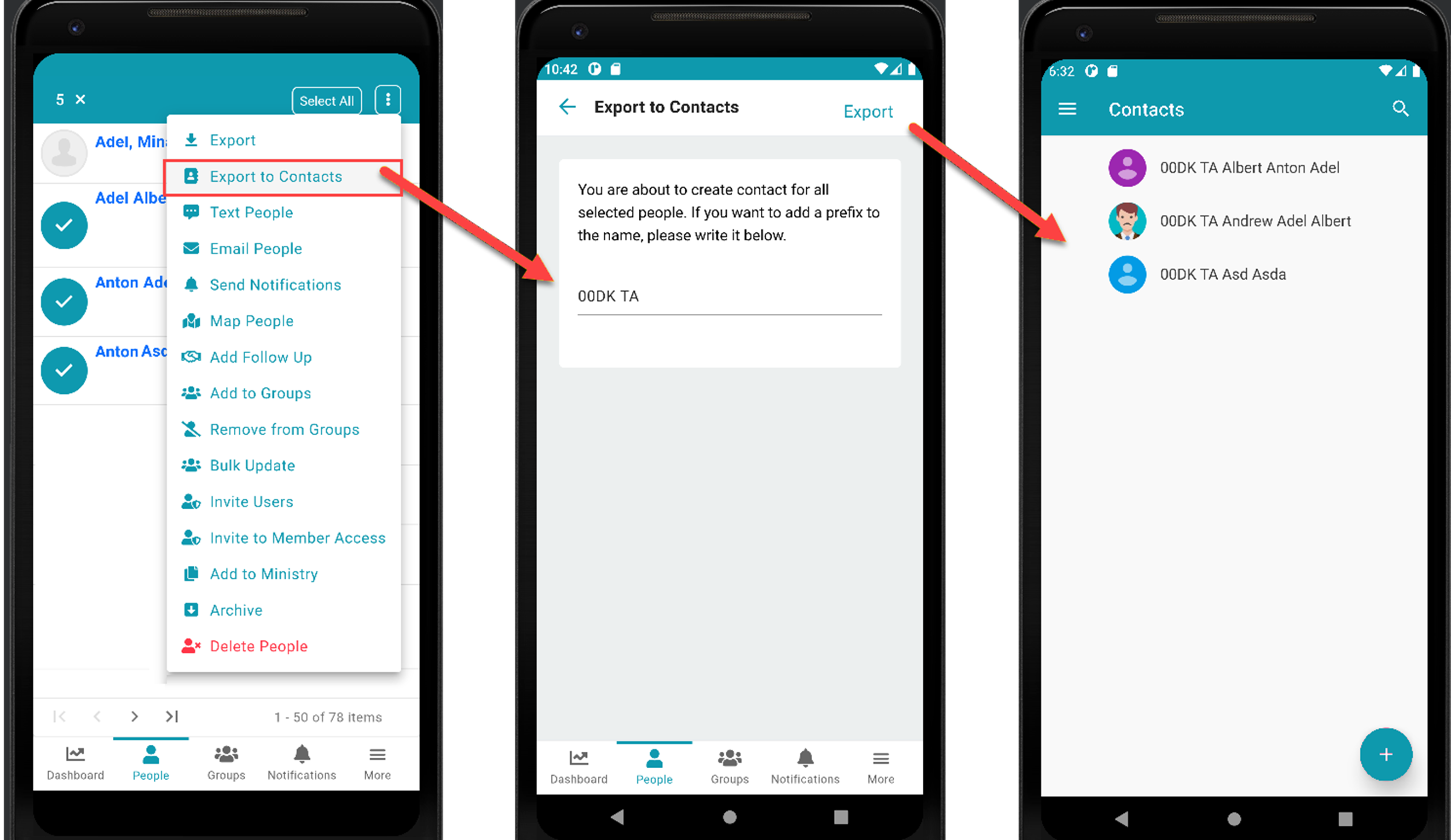 How to create chat groups with ChMeetings contacts? – Chmeetings